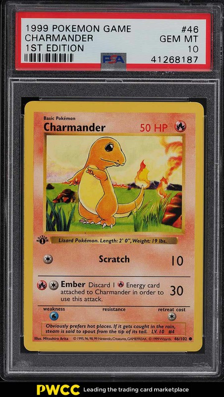 Charmander Pokemon Cards - Find Pokemon Card Pictures With Our Database ...