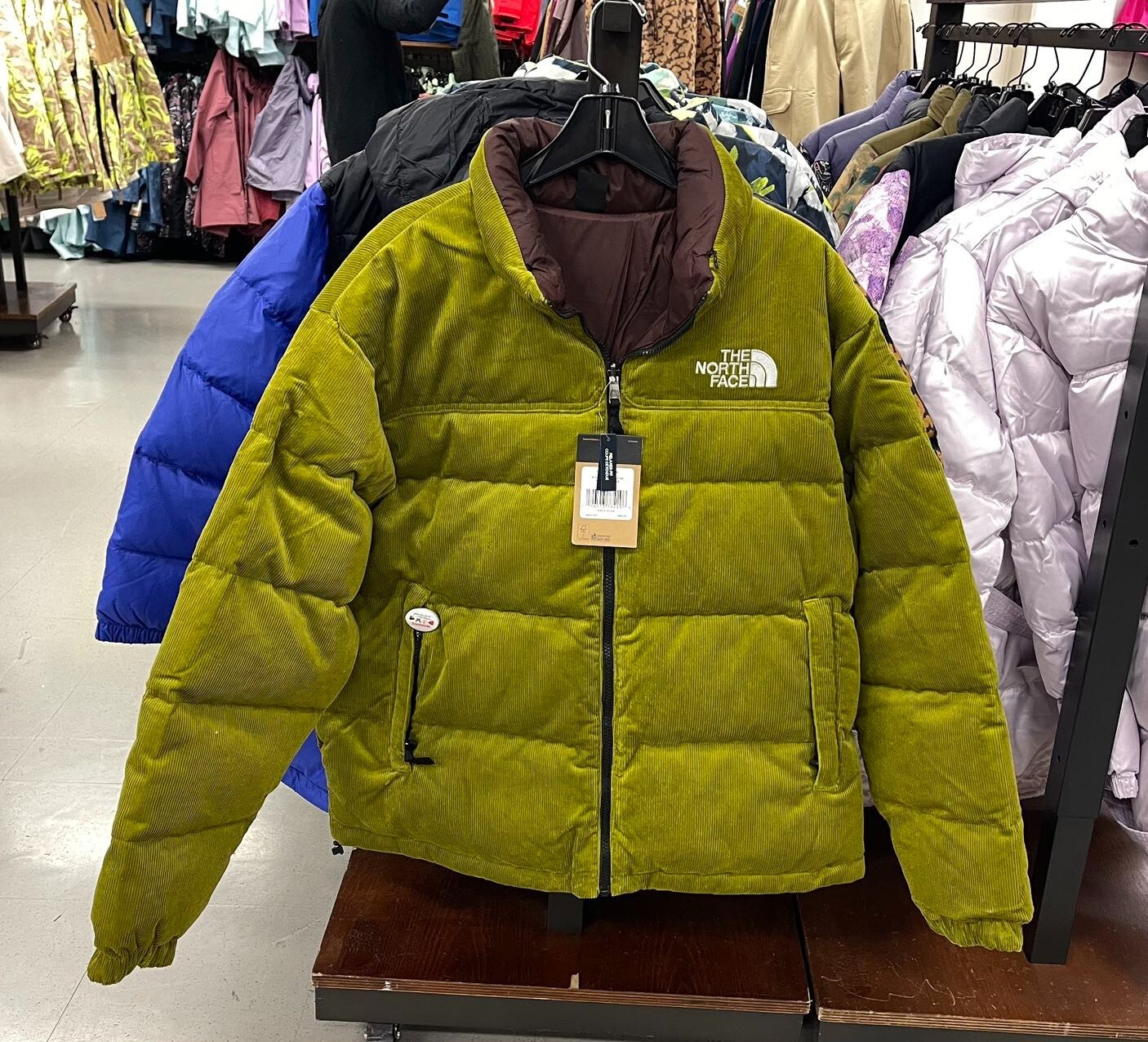 the north face Men's 92 Reversible Nuptse Jacket/sulphur the north face Men's 92 Reversible Nuptse Jacket/sulphur