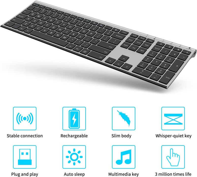 And Vssoplor 2.4ghz | Wireless Keyboard