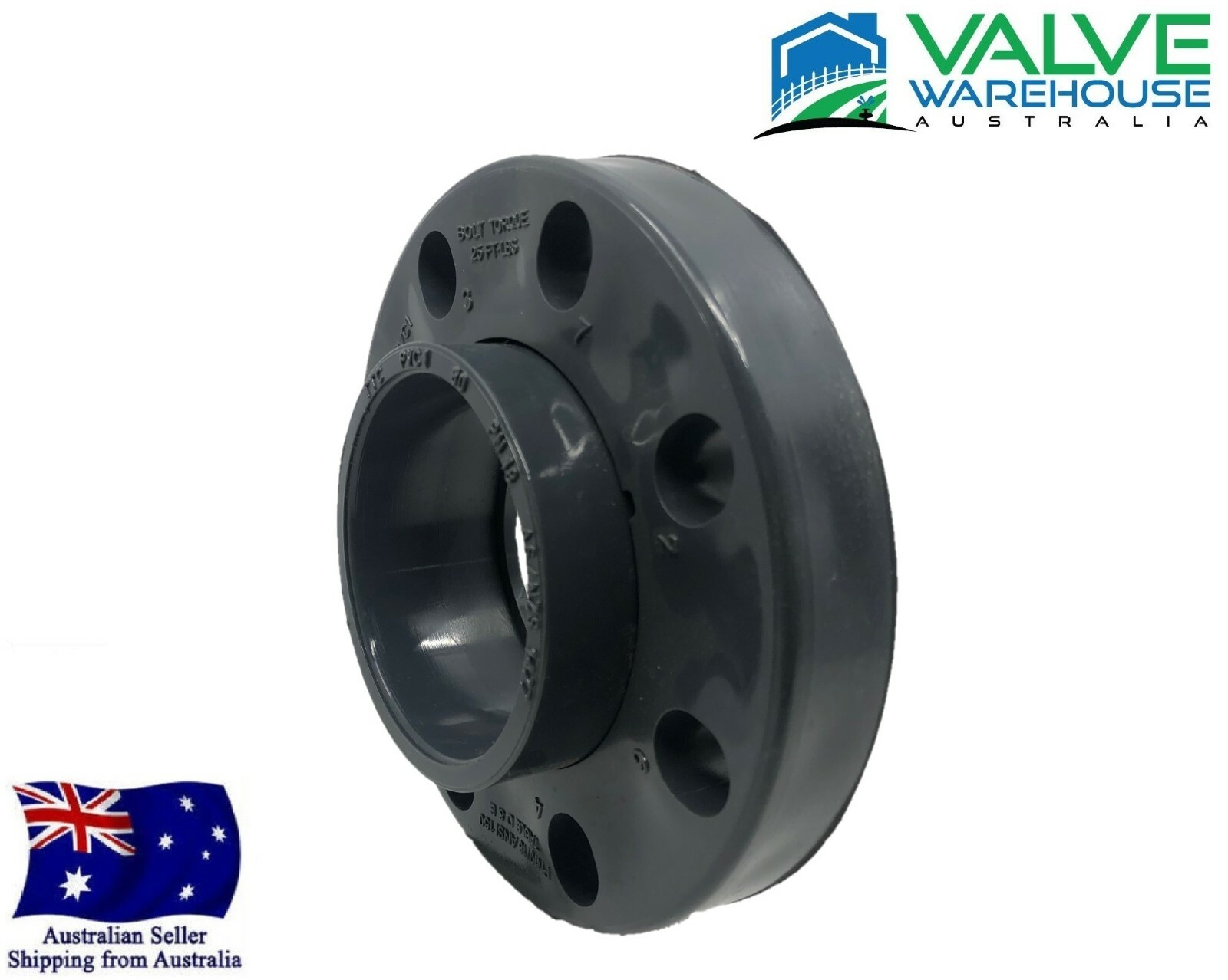 PVC Loose Ring Flange Vanstone - 80mm (3"), 100mm (4") & 150mm (6") | eBay
