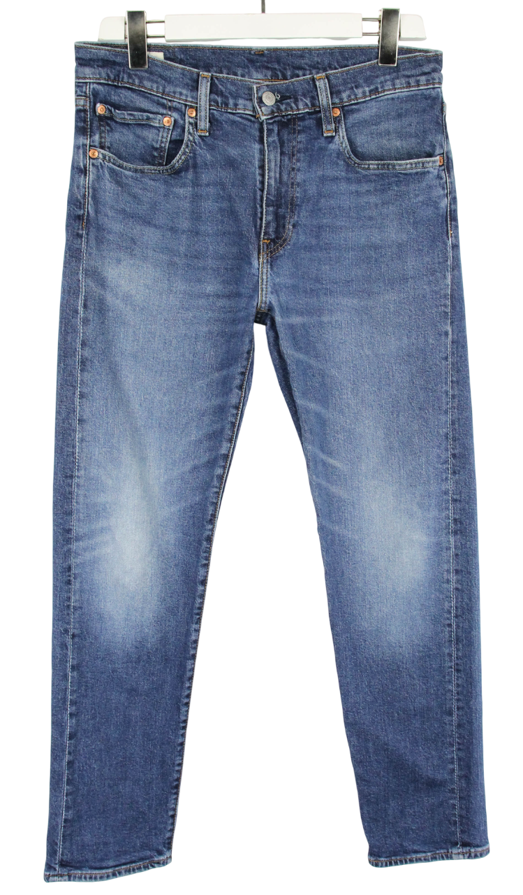LEVI's 502 Premium Big E Jeans Men's W32 L30 Tapered Fit LEVI's 502 Premium Big E Jeans Men's W32 L30 Tapered Fit