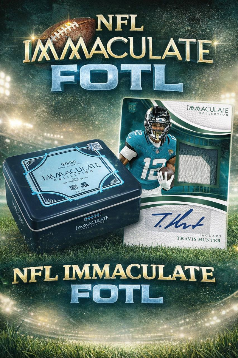 2025 IMMACULATE FOTL NFL w DANIELS!! WEEK 18 NFL PREVIEW * | eBay Live ...