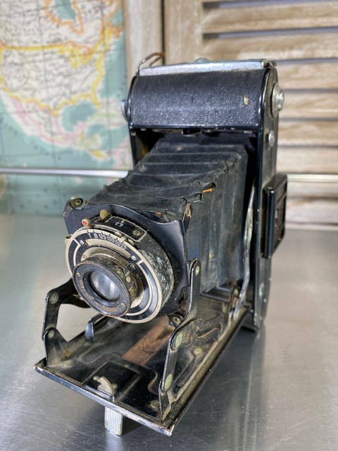 Antique Vintage 1920’s German AGC Folding Bellow Camera | Antiques ...
