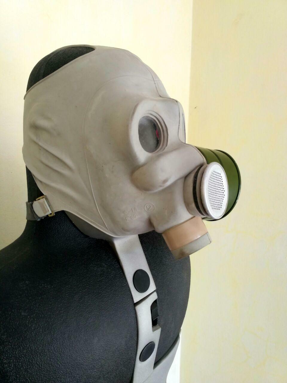 Купить Противогаз Soviet military Gas mask pmg. Gray rubber Full set ...