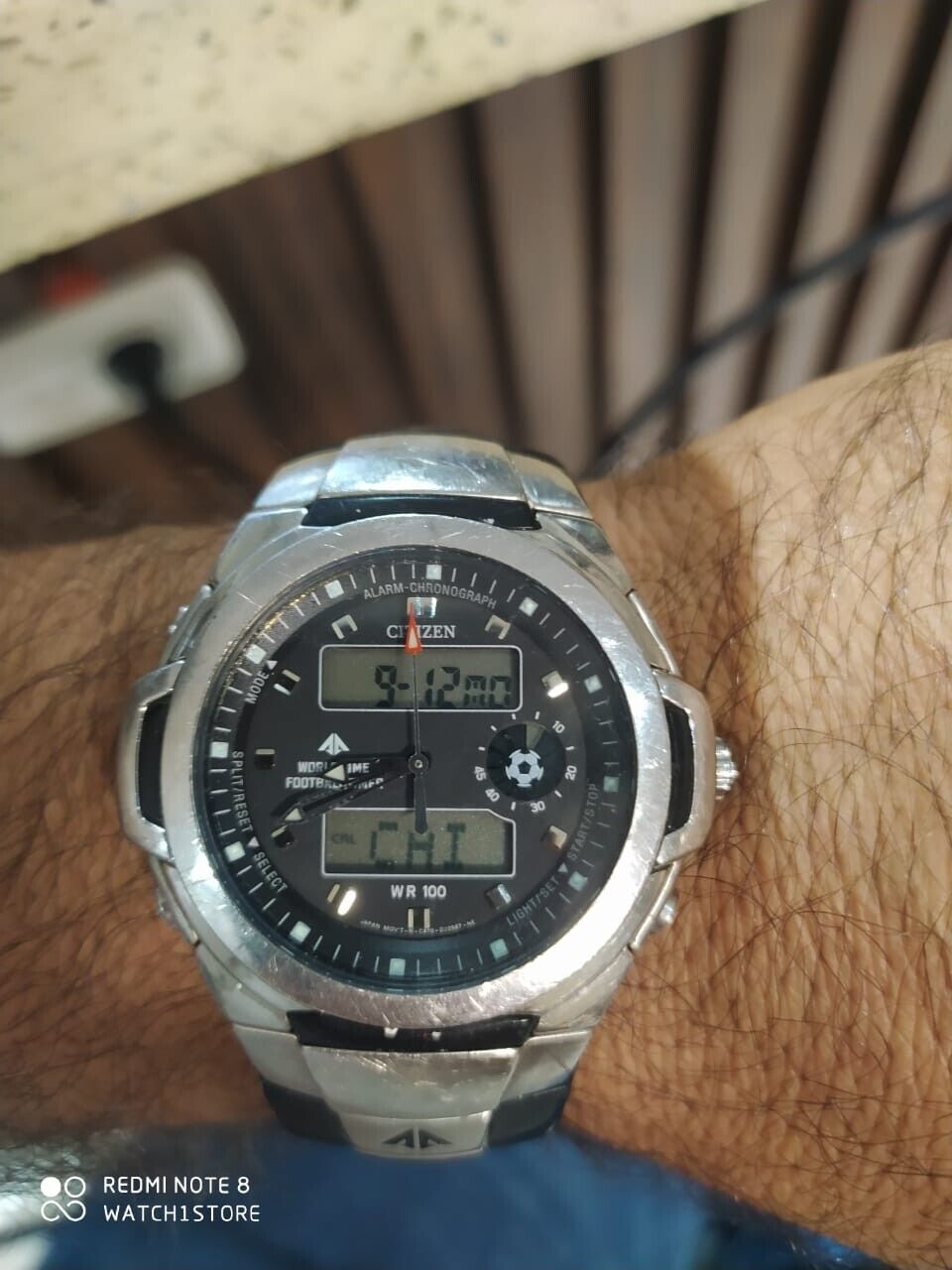 CITIZEN Promaster Worldtime Football Timer Chronograph C470 CITIZEN Promaster Worldtime Football Timer Chronograph C470