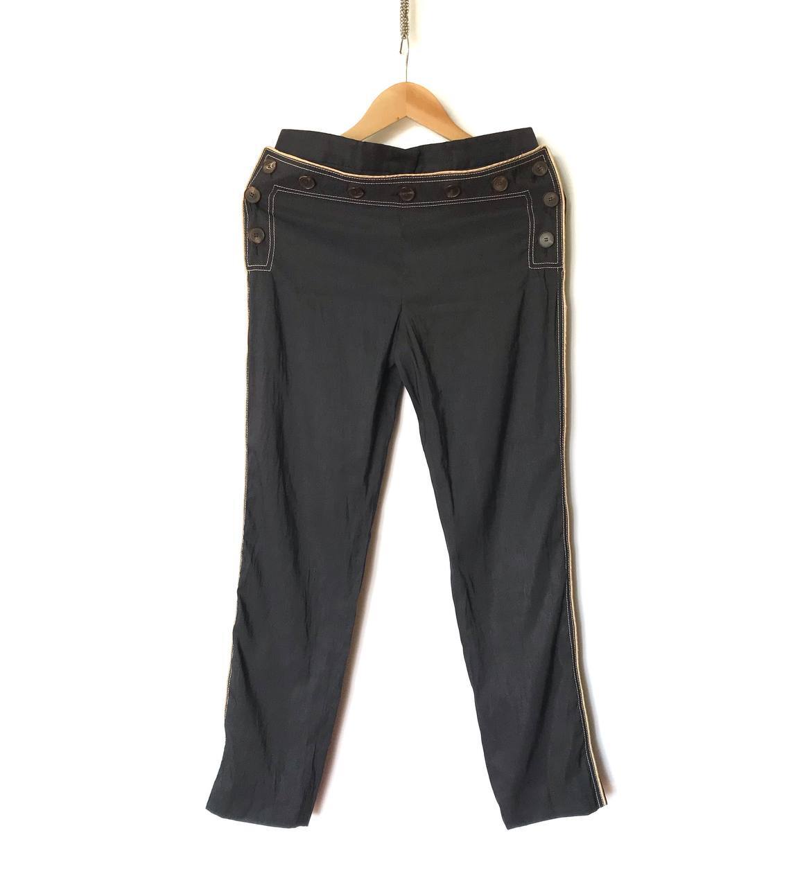 Jean Paul Gaultier Femme Sailor Pants Trousers Button Front Jean Paul Gaultier Femme Sailor Pants Trousers Button Front