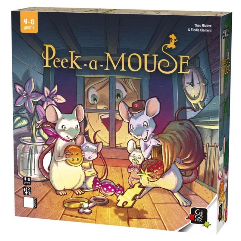 Peek-a-Mouse (2020) Board Game – Board Game Guys