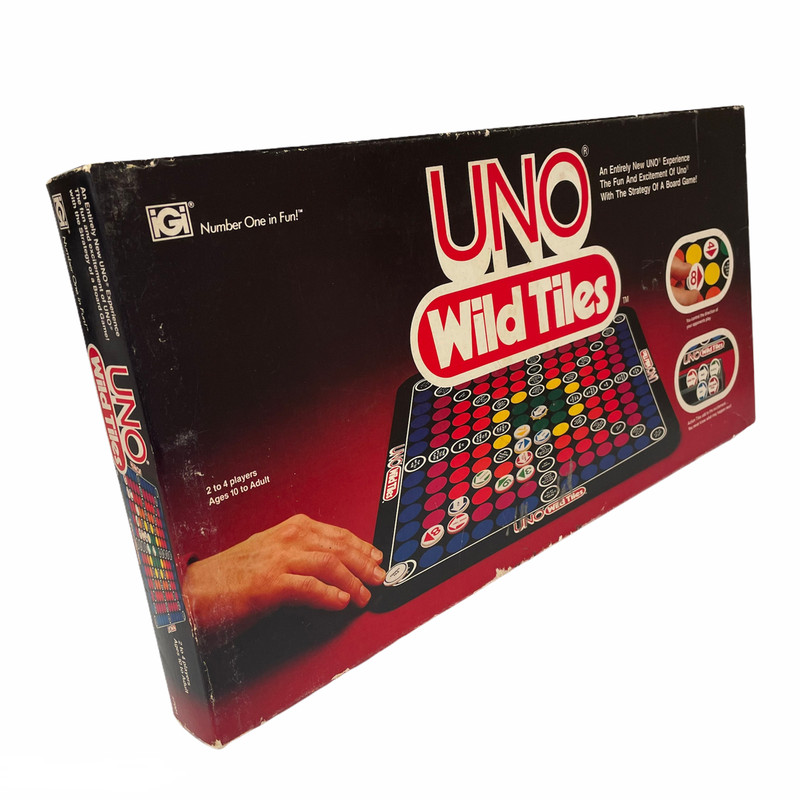 UNO Wild Tiles (1982) Board Game – Board Game Guys
