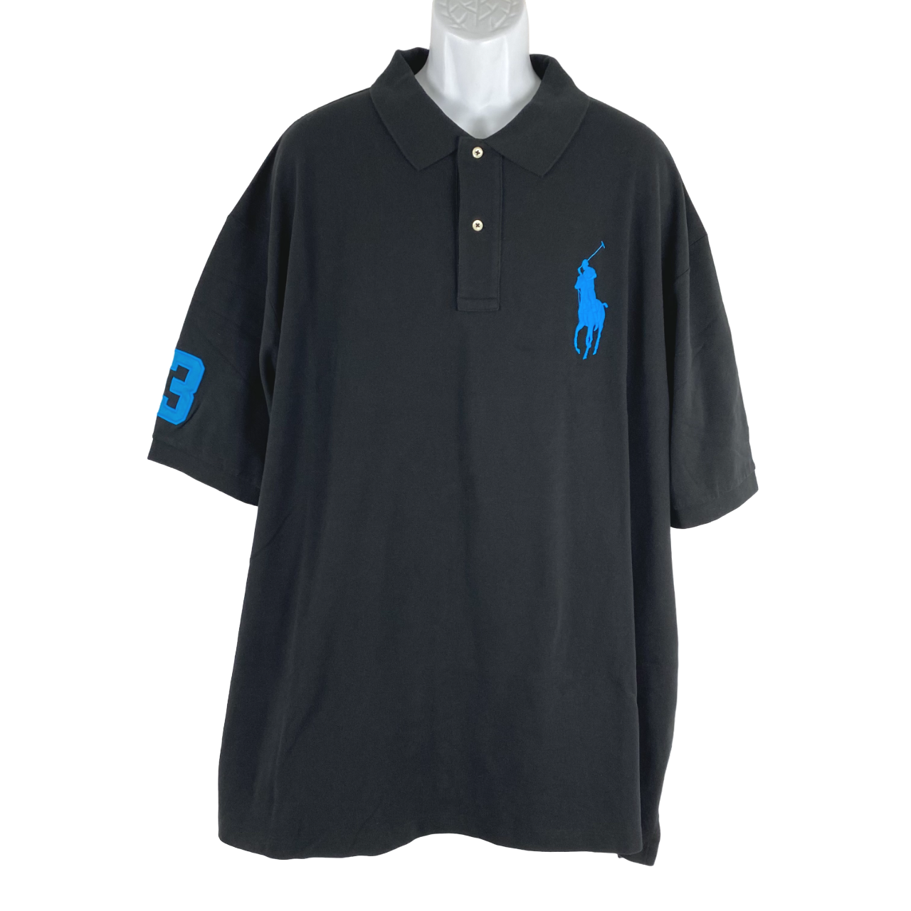 Polo Ralph Lauren Polo Shirt Men's 4XB Big Pony Short Sleeve Black NWT TP-1951のeBay公認海外通販｜セカイモン