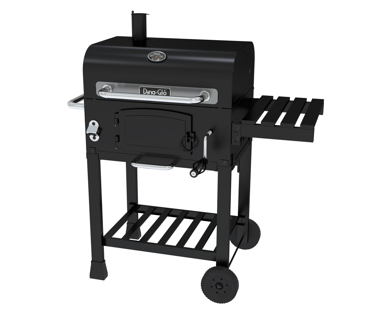 Crank Adjustable Charcoal Grill