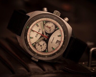 Купить poljot okean chronograph cal 3133 mechanical soviet era mens ...