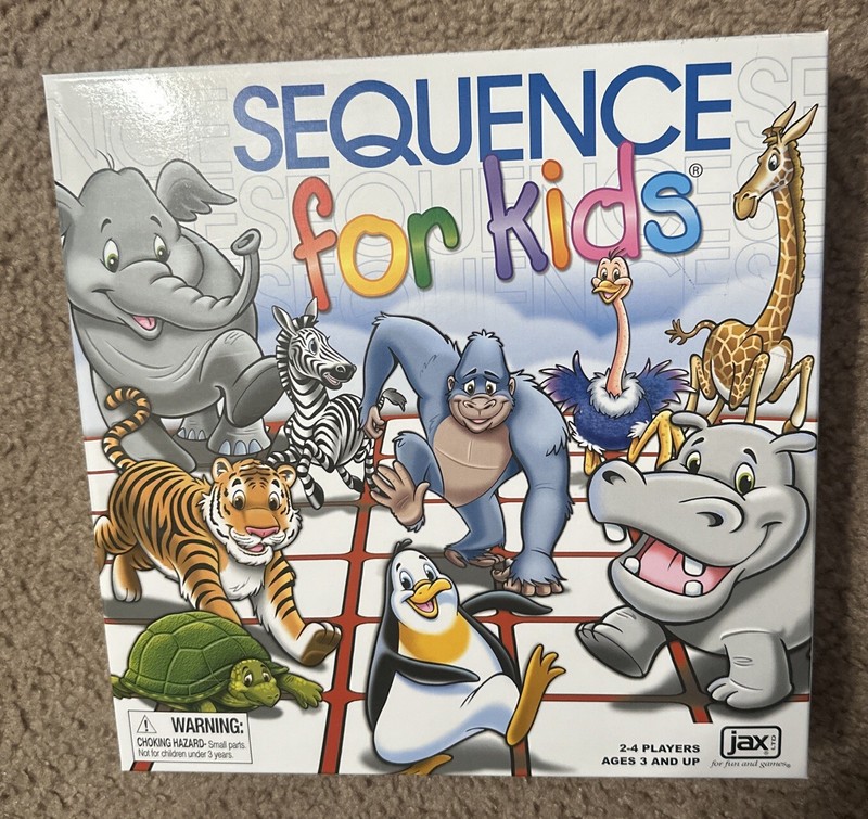 Sequence for Kids (2001) Board Game – Board Game Guys
