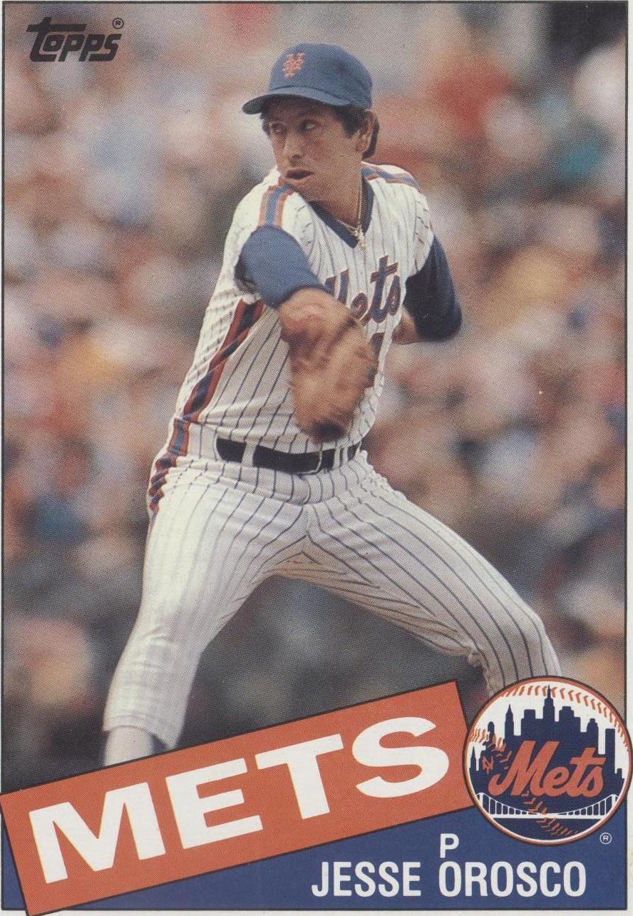 1985 Topps Super - #54 Jesse Orosco for sale online | eBay