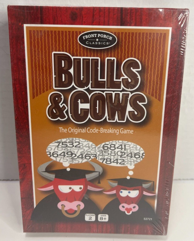 Bulls & Cows – Board Game Guys