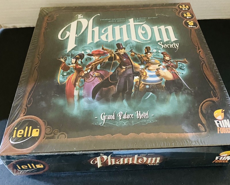 The Phantom Society (2013) Board Game – Board Game Guys