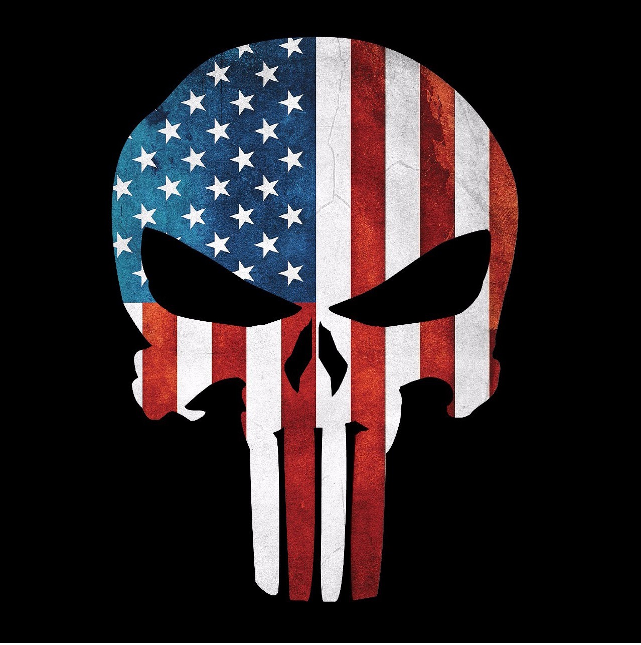 American Flag Punisher Skull SVG American Flag Punisher Skull SVG