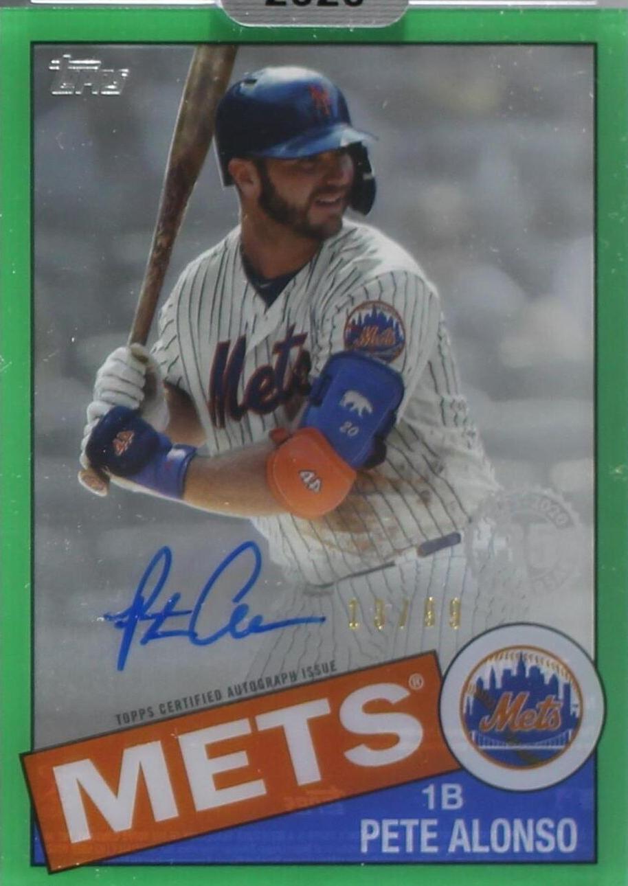 2020 Topps Clearly Authentic Autographs - 1985 Topps Baseball ...