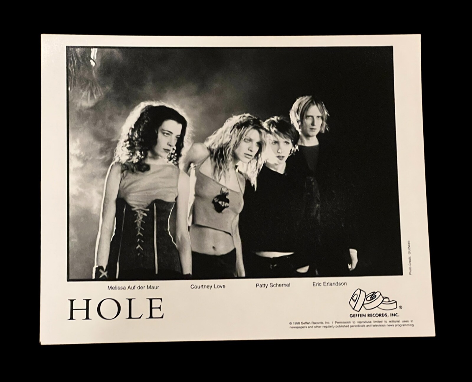 Vintage HOLE Courtney Love Cobain - Original 8 Vintage HOLE Courtney Love Cobain - Original 8