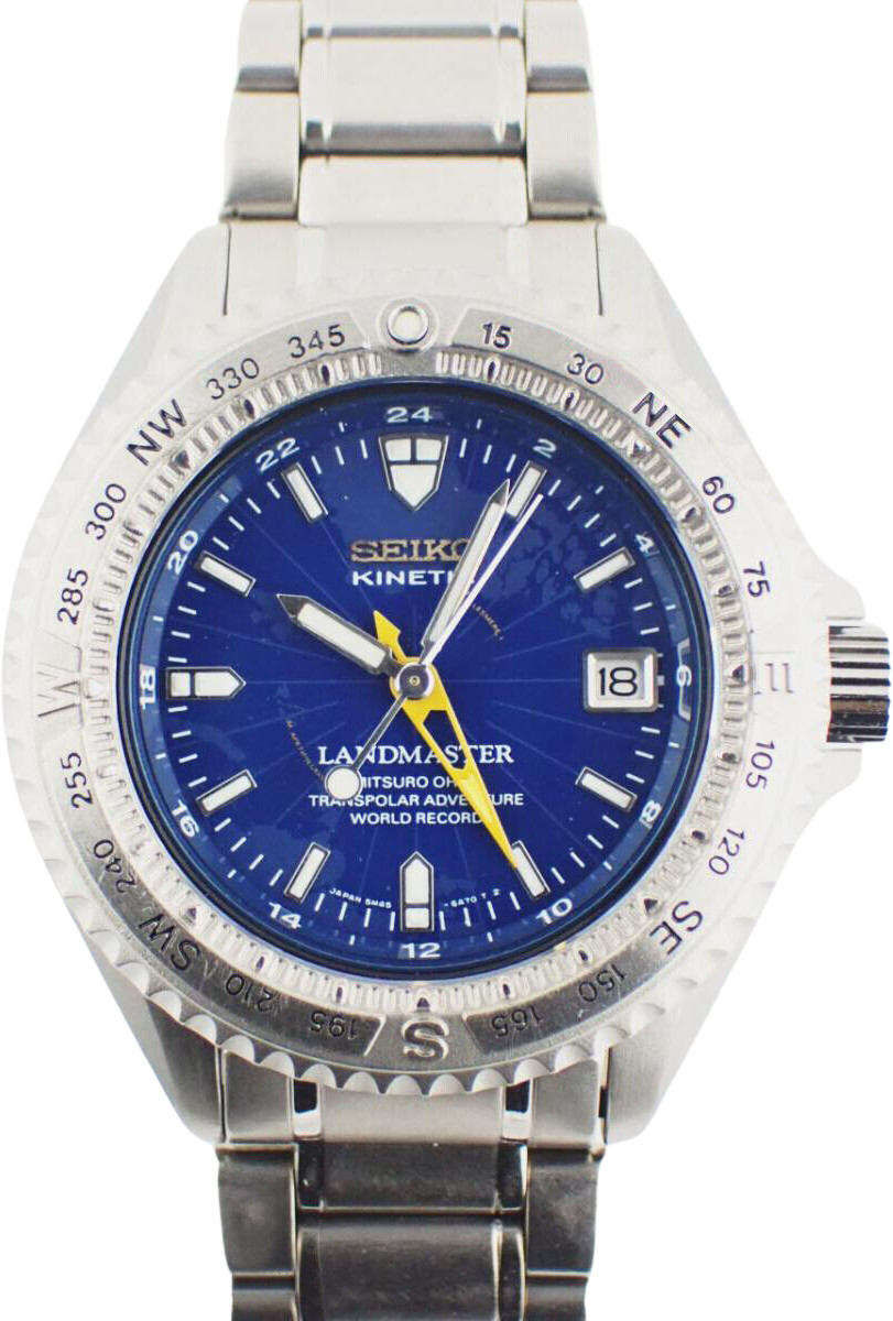 Seiko Kinetic Blue Men's Watch - SBCW009 for sale online | eBay