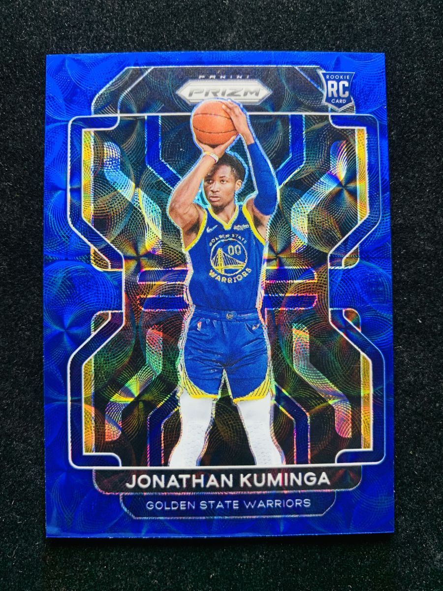 2021-22 Panini Prizm - Choice Blue Prizm #307 Jonathan Kuminga /39 (RC ...