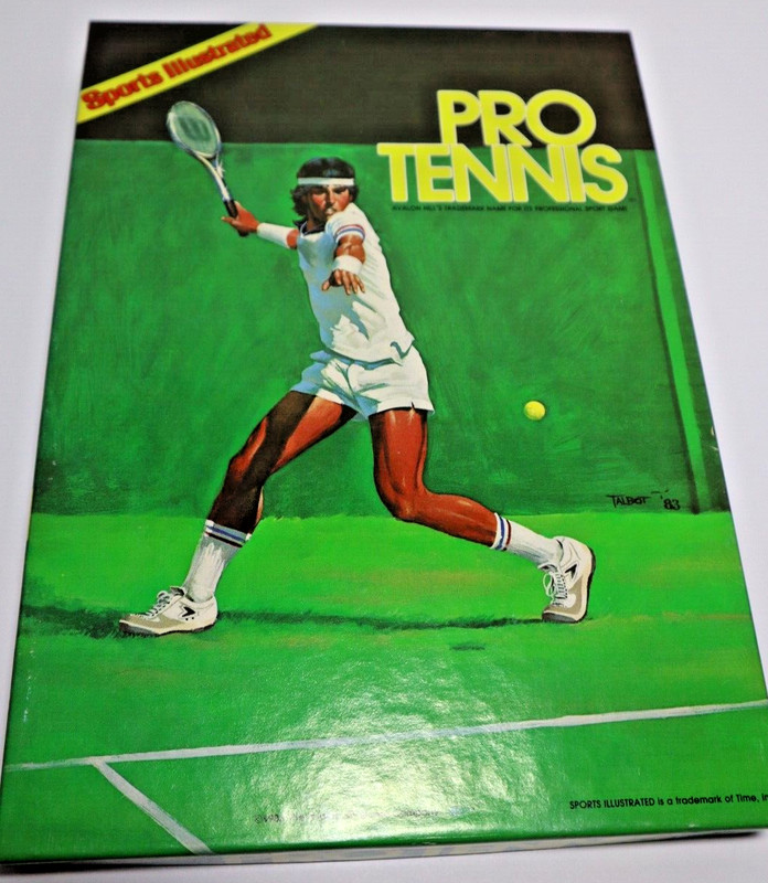 Pro Tennis (1983) Board Game – Board Game Guys