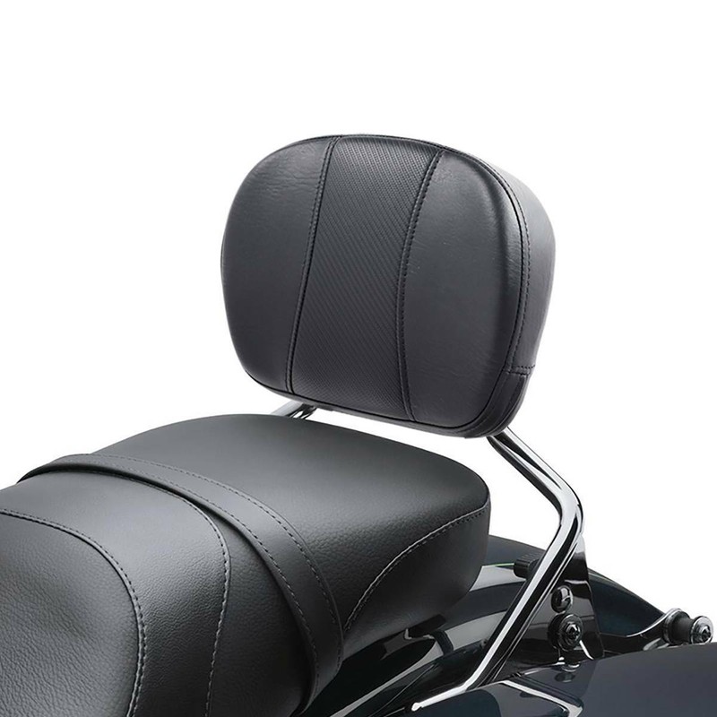 Passenger Sissy Bar Backrest Pad Fit For Harley Touring CVO Electra ...
