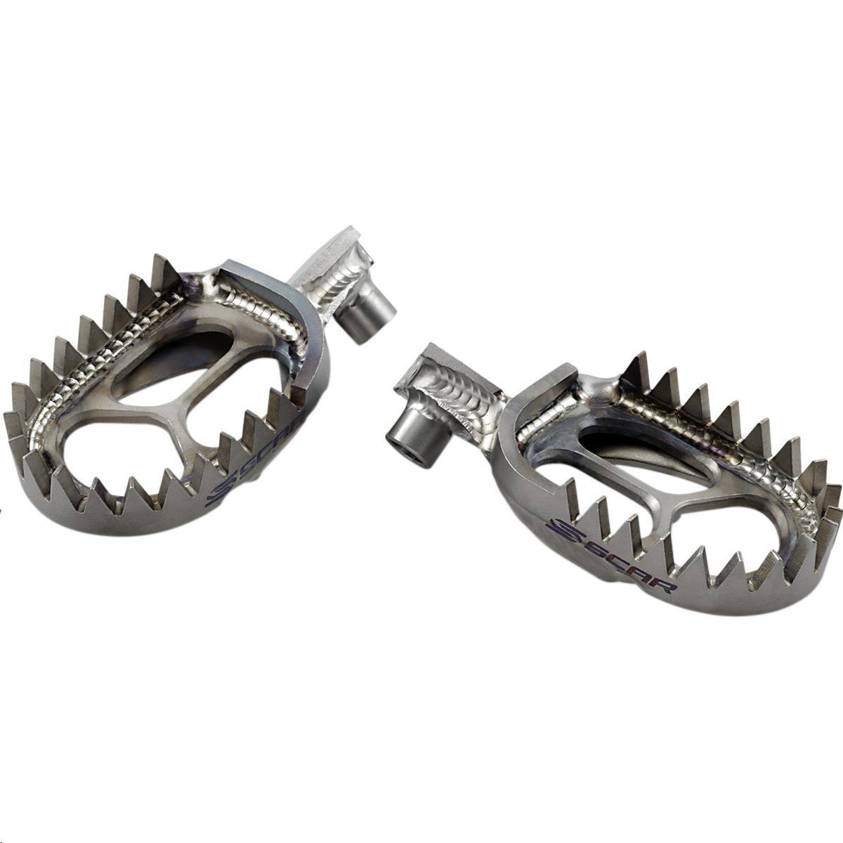 Scar Racing - S4516 - Titanium Footpegs for sale online | eBay