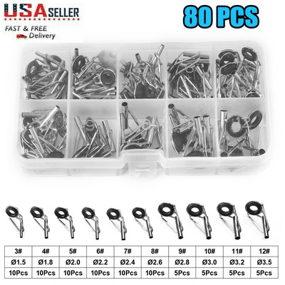 Guides, Tips & Ferrules - Fishing Rod Guide