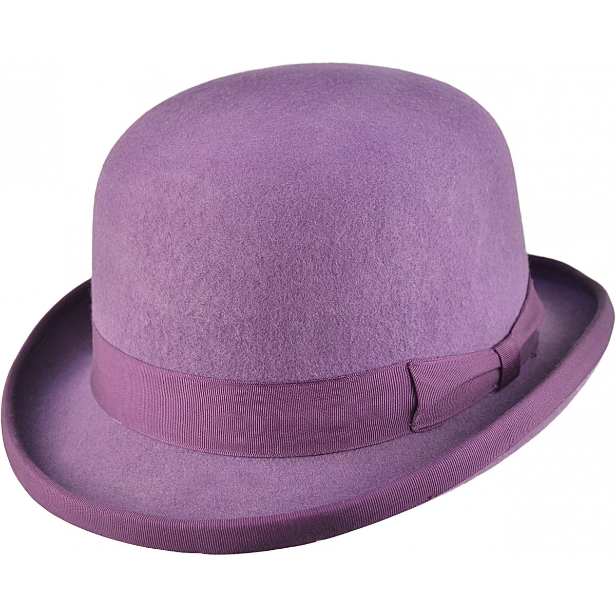 Quality 100% Wool Hard Top Bowler Hat Satin Lined Hand Made 12 Colurs 5 ...