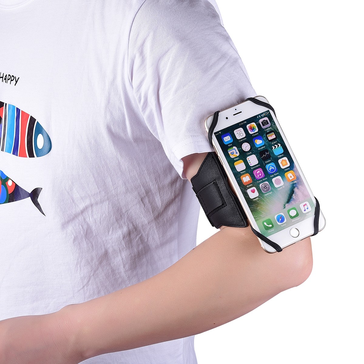 ️ Чехол для телефона на руку Universal Armband Case Holder for iPhone X ...