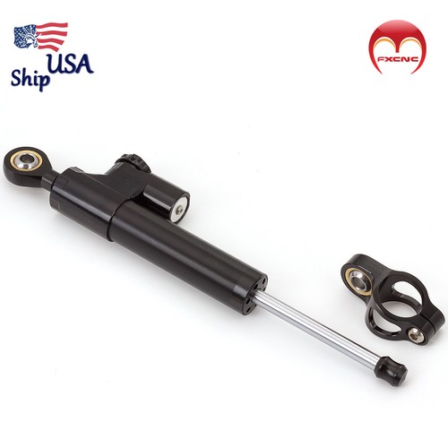 Universal Motorbike Steering Damper Stabilizer Linear Reversed Safety ...