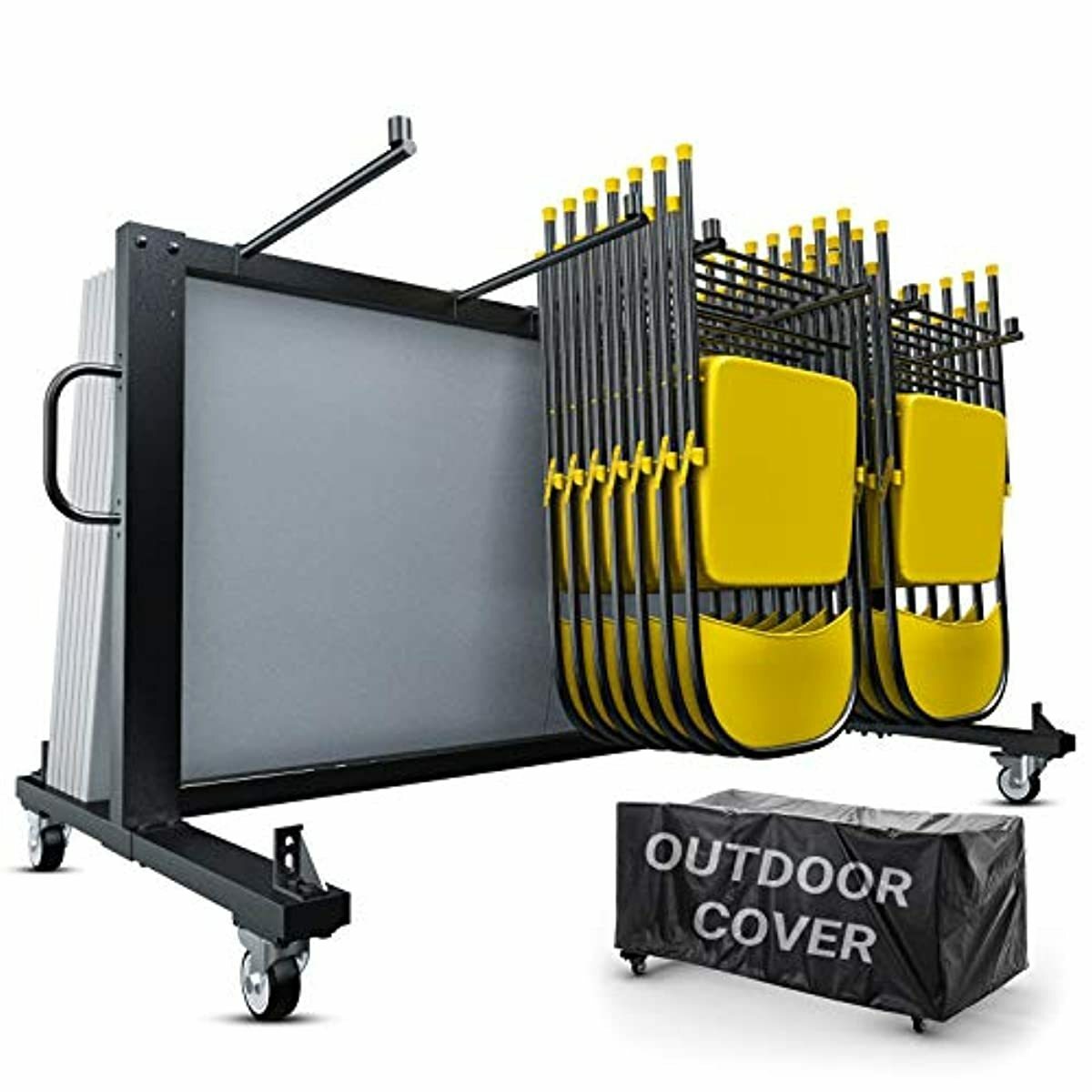 Купить Chair carts, trucks & dollies UPGORILO Folding Table and Chairs ...