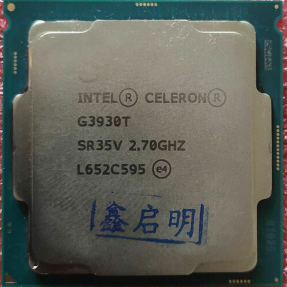 INTEL CELERON G4900T G3930T G3900T CPU Dual-Core LGA1151 Desktop ...