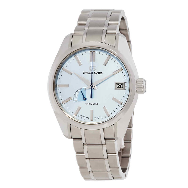 Grand Seiko Heritage Spring Drive Light Blue Dial Men Watch SBGA471