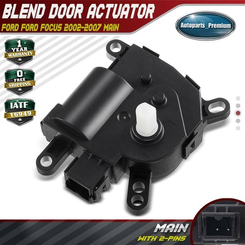 HVAC Heater Blend Door Actuator Air Inlet for Ford Focus 2002-2007 Main ...