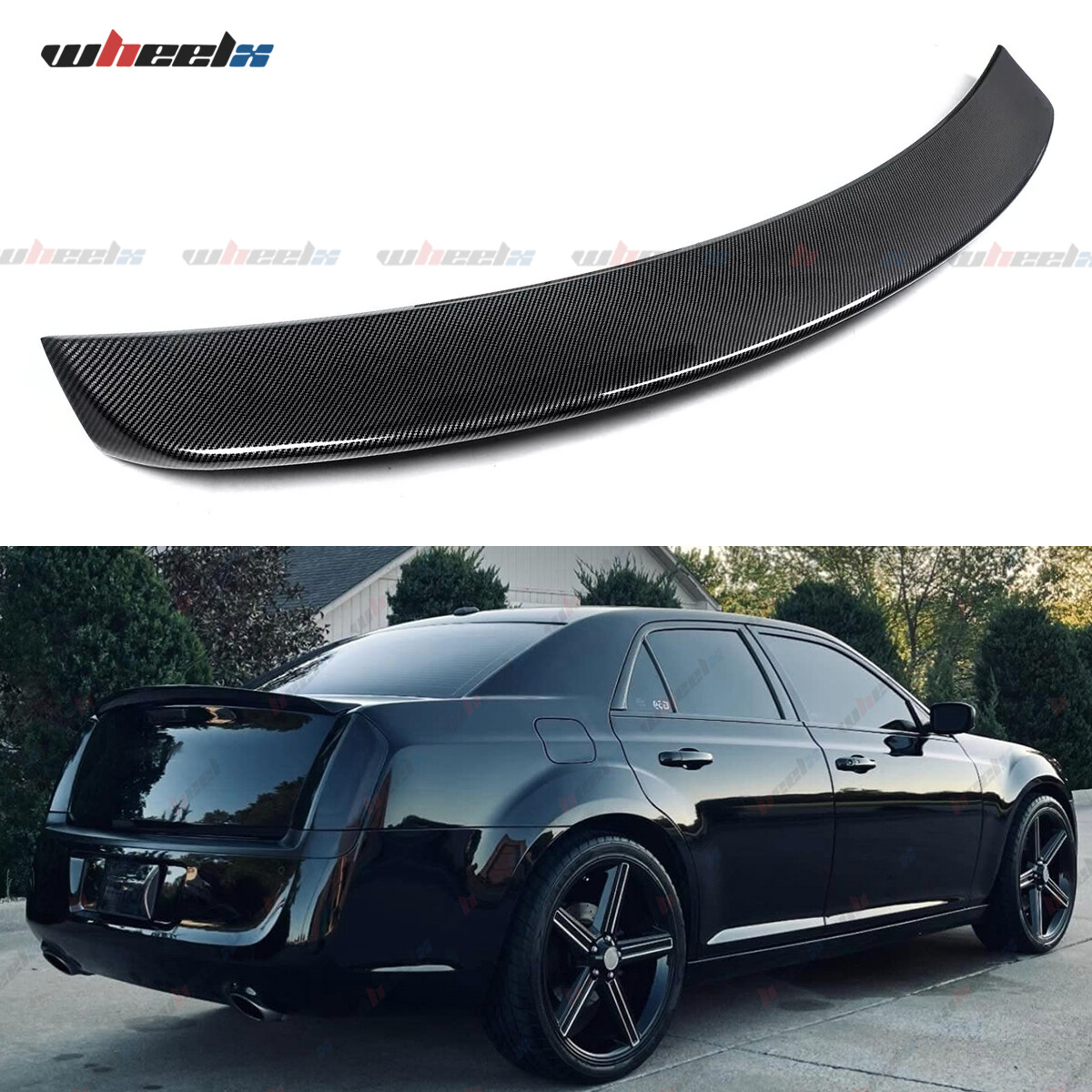 Factory Style Rear Trunk Spoiler Lid Wing For 2011-2023 Chrysler 300 ...