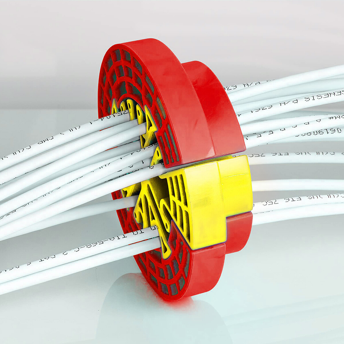 Plastic Cable Comb Tool Durable Organizing Tool Colorful Wire Bundler ...