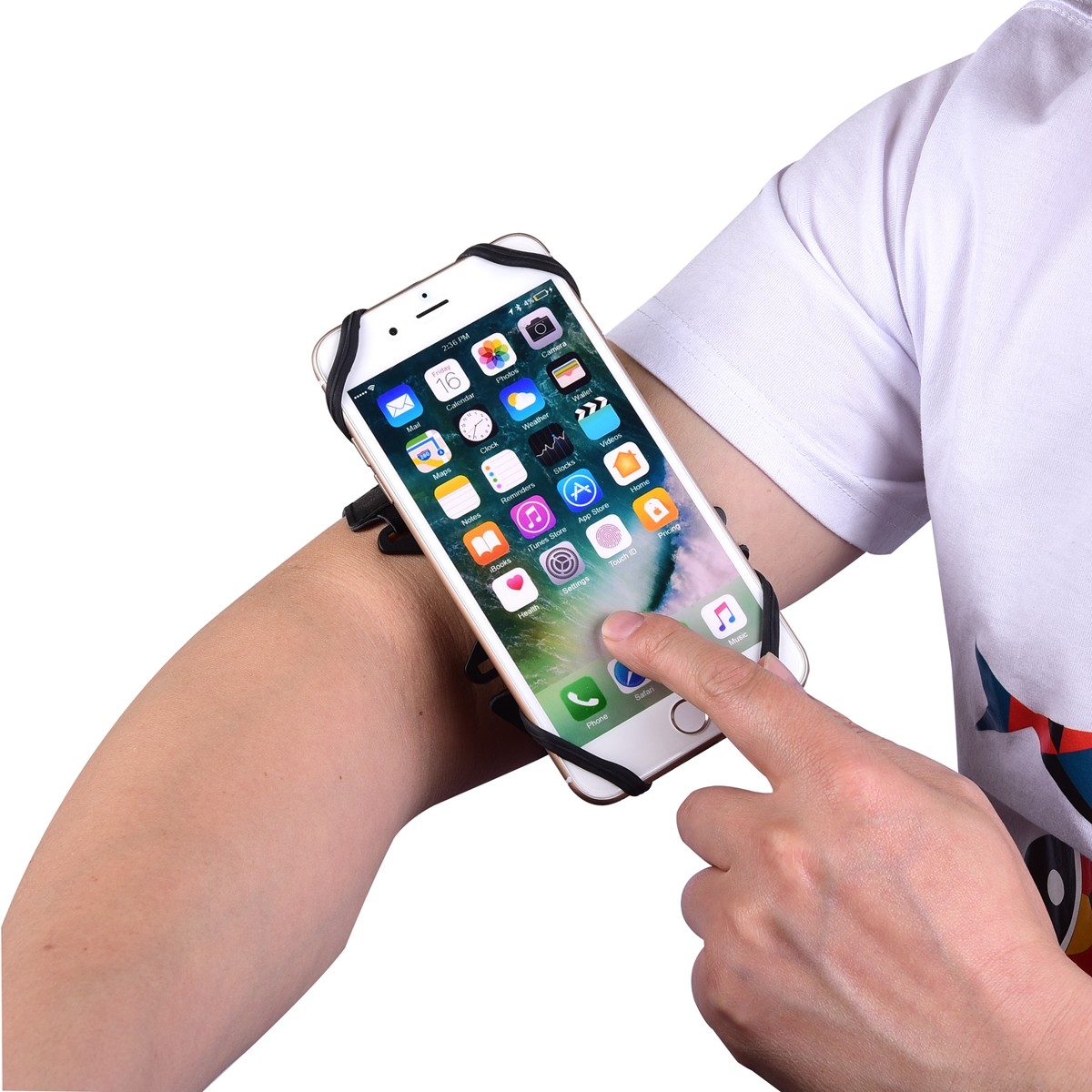 ️ Чехол для телефона на руку Universal Armband Case Holder for iPhone X ...