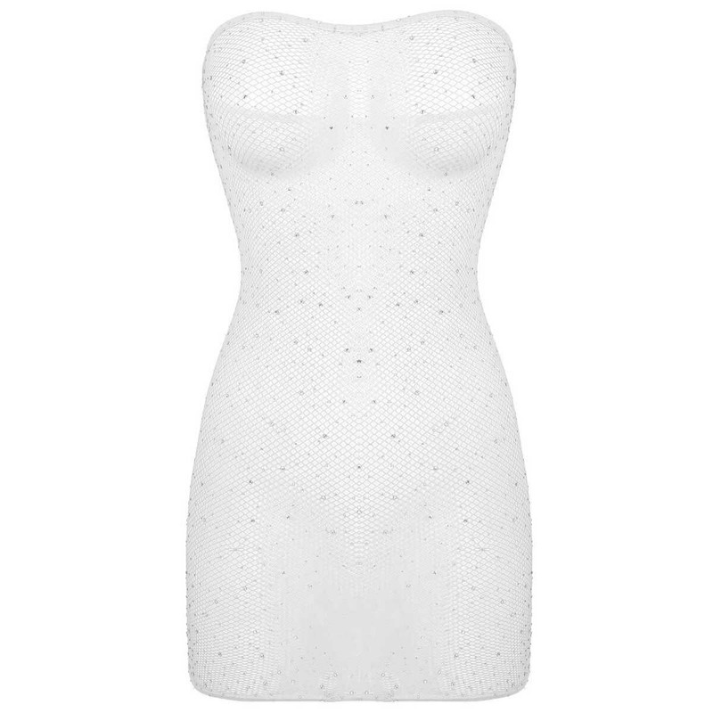 Netz Kleid Transparente Dessous Nachtkleid Sexy Rückenfrei Mini Kleid ...