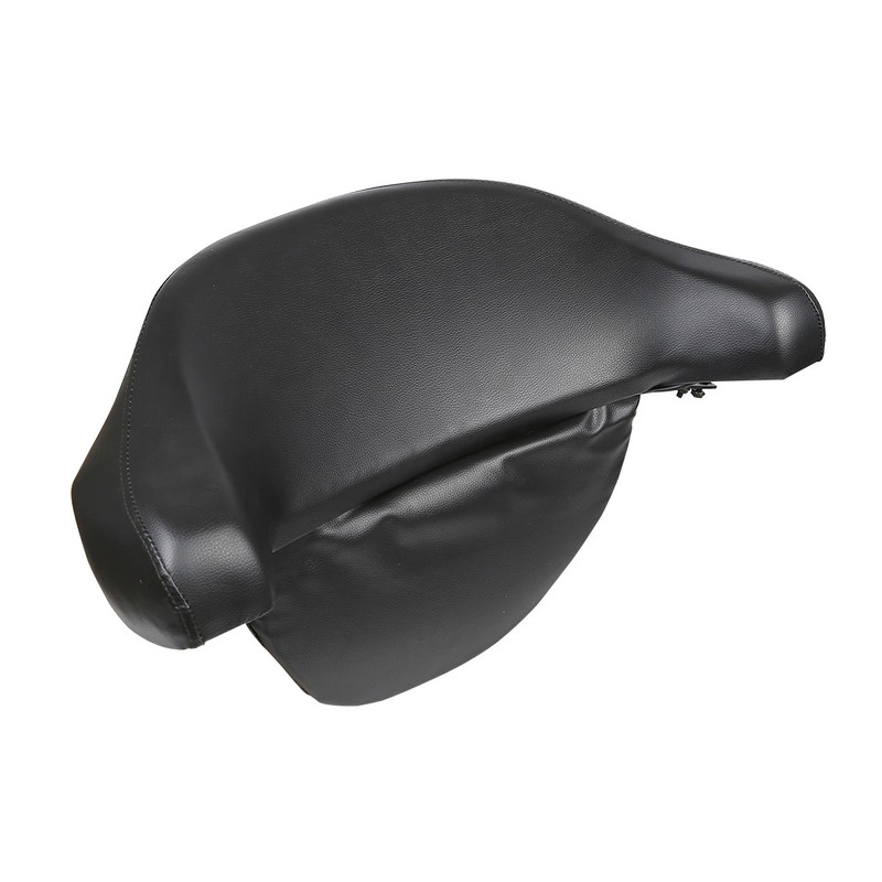 King Backrest Pad Box Trunk Back Rest For Harley Touring 1997-2013 Tour ...
