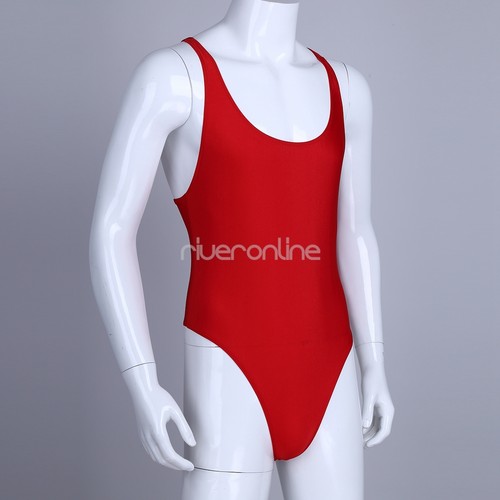 One Piece Mens Underwear Leotard Bodysuit Swimwear Wrestling Singlet