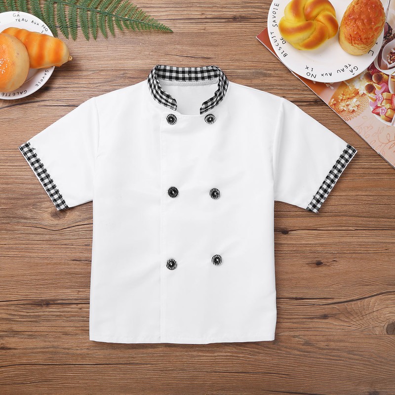 Chef Outfit Kids Kitchen Occupation Uniform Childrens Costume Fancy ...