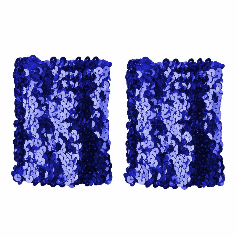 Chic Women Sequins Giltter Oversleeve Bracelet Cuff Wristband Jewelry ...