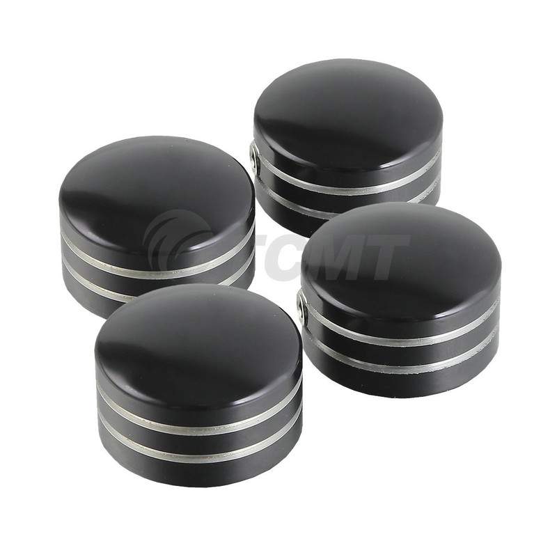 4 PCS Head Bolt Covers Fit For Harley Sportster XL Twin Cam Big Twin ...