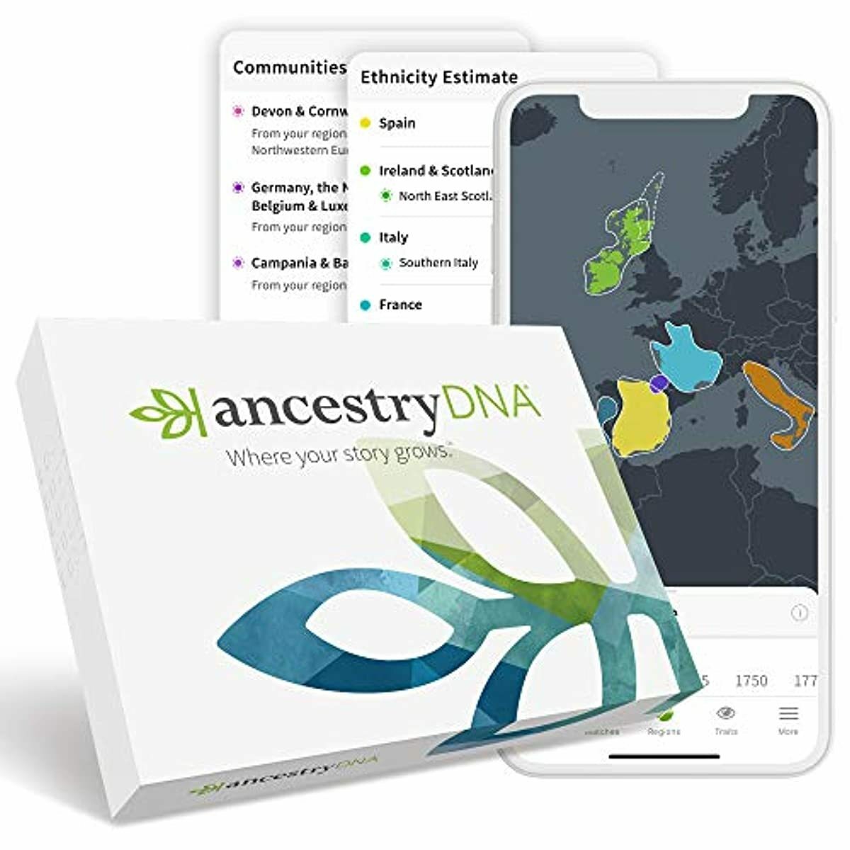 Купить Родословные Ancestry DNA AncestryDNA: в интернет-магазине с Ebay с доставкой из США ...