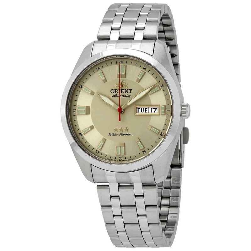 Orient Tri Star Automatic Champagne Dial Men Watch RA-AB0018G19B