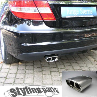 Sportauspuff für Mercedes W204 C-Klasse Kombi