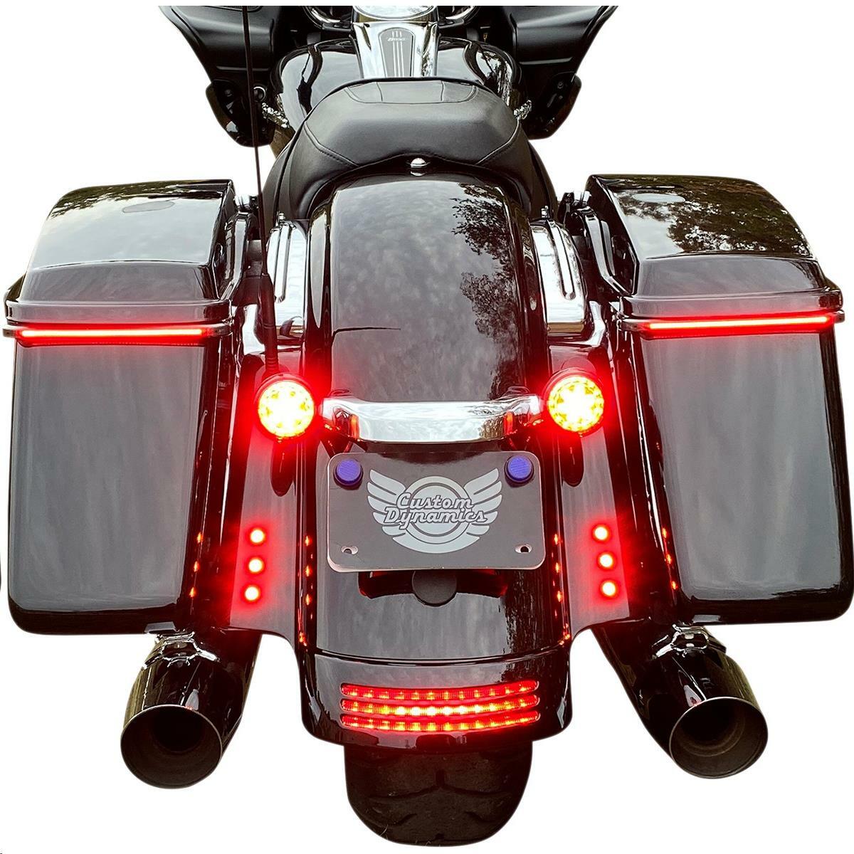 Custom Dynamics - CD-BOLT-R-P - LED Boltz, Amber, Black Finish for sale ...