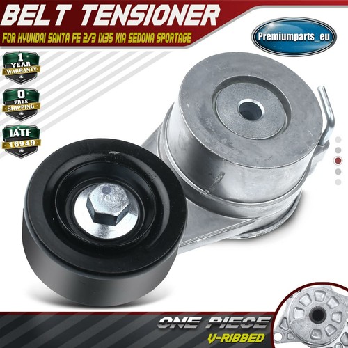 Belt Tensioner for Hyundai Santa Fe 2/3 ix35 Kia Sedona II Sportage 2.0 ...