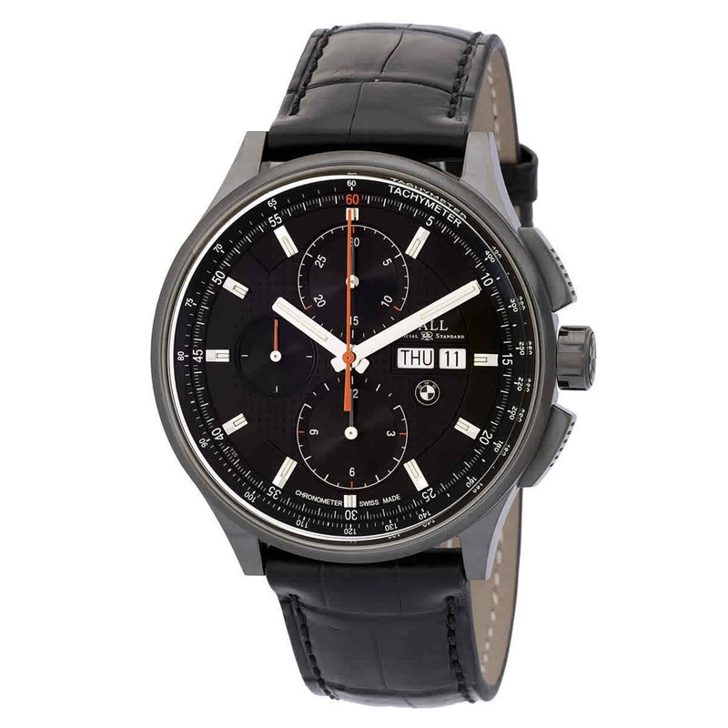 Ball BMW Chronograph Automatic Black Dial Men Watch CM3010C-LL1CJ-BK
